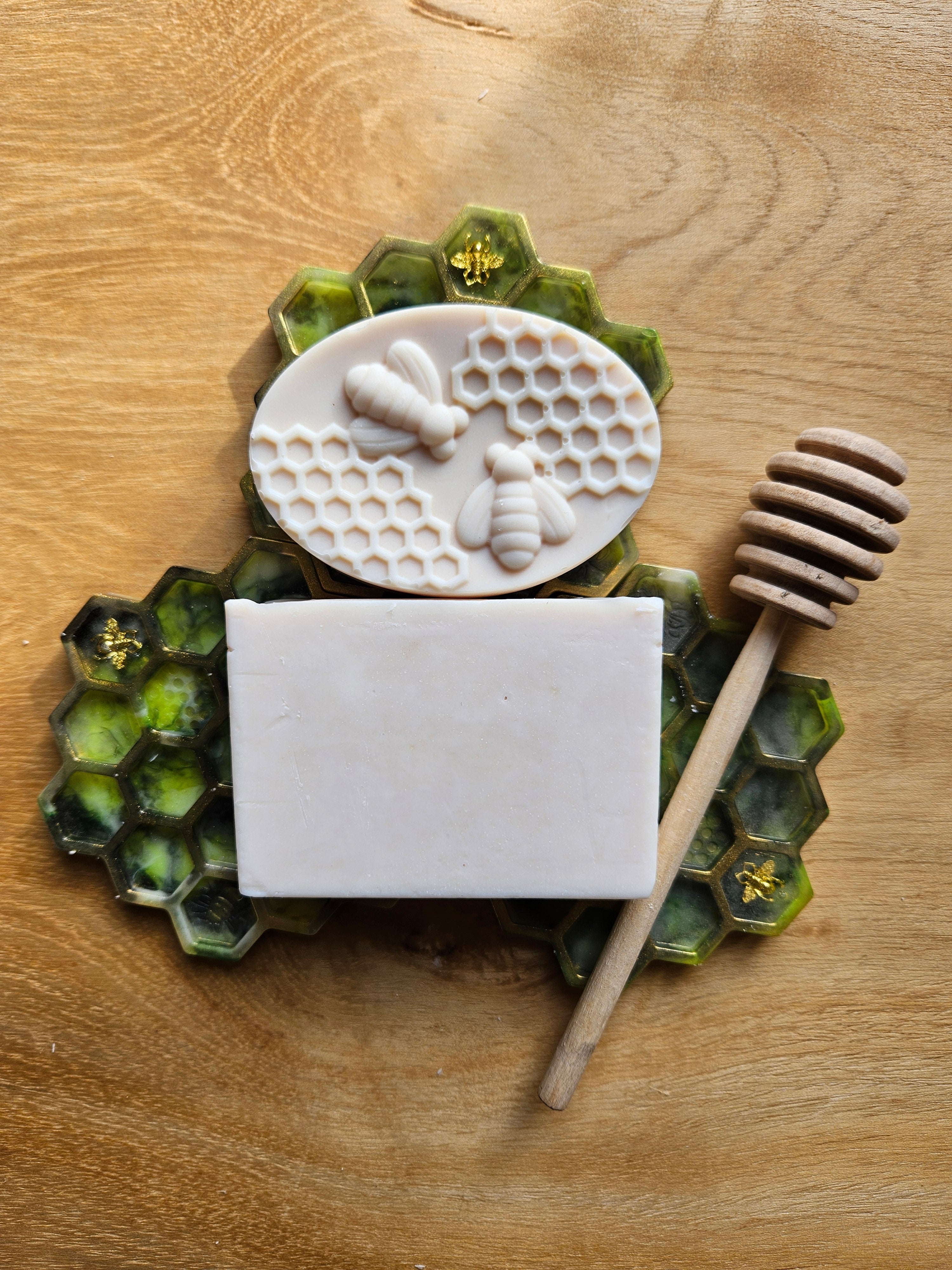 Cold Process Lard Soap: Goat's Milk & Raw Honey – Handmade by Bumble