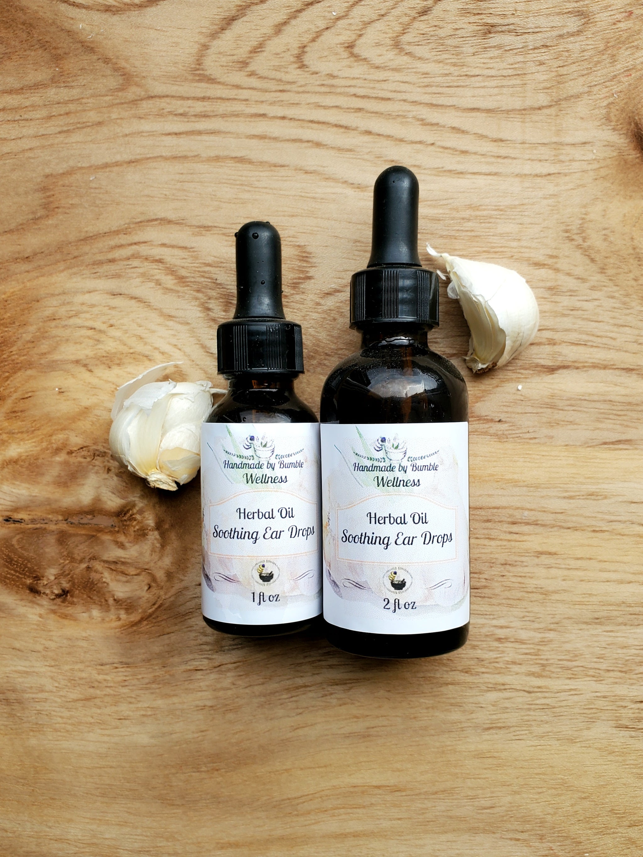 Herbal Oil: Soothing Ear Drops – Handmade by Bumble