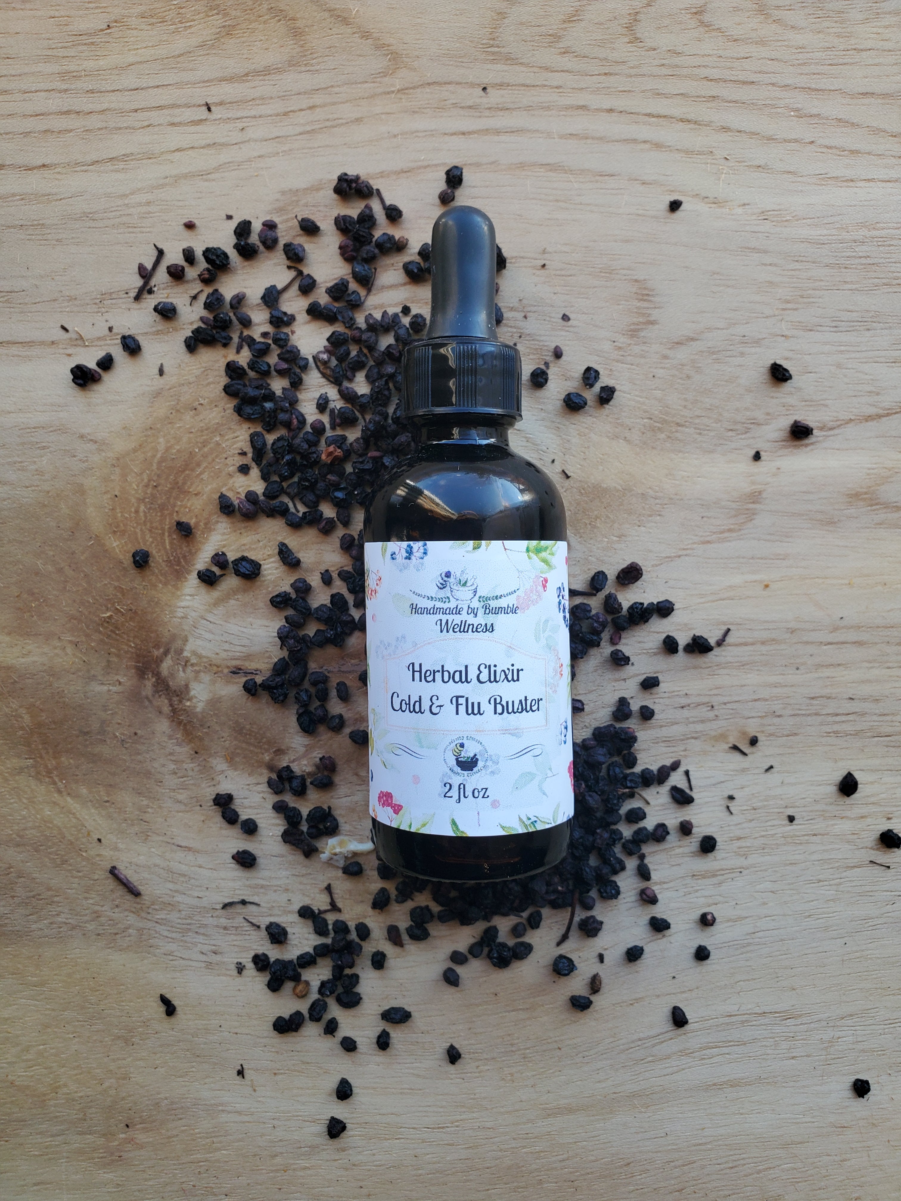 Herbal Elixir: Cold and Flu Buster – Handmade by Bumble