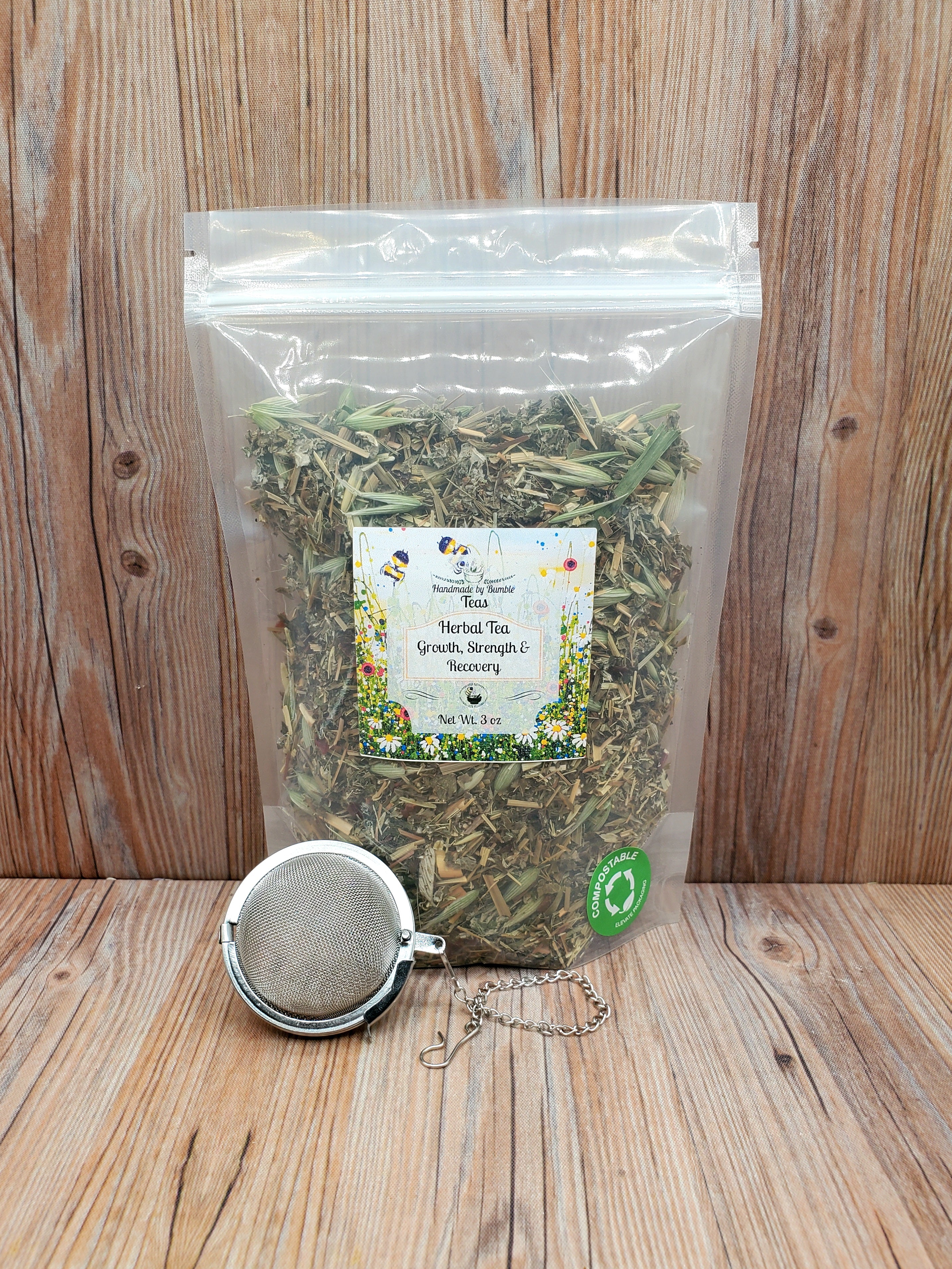 Herbal Tea: Growth, Strength & Recovery (Calcium & Nutrient Rich ...